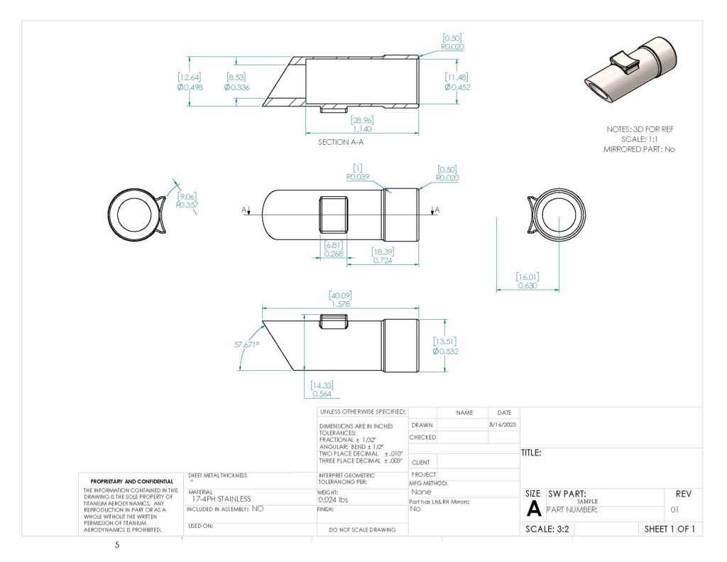 How to Make a 3D CAD Drawing to 2D Drawings