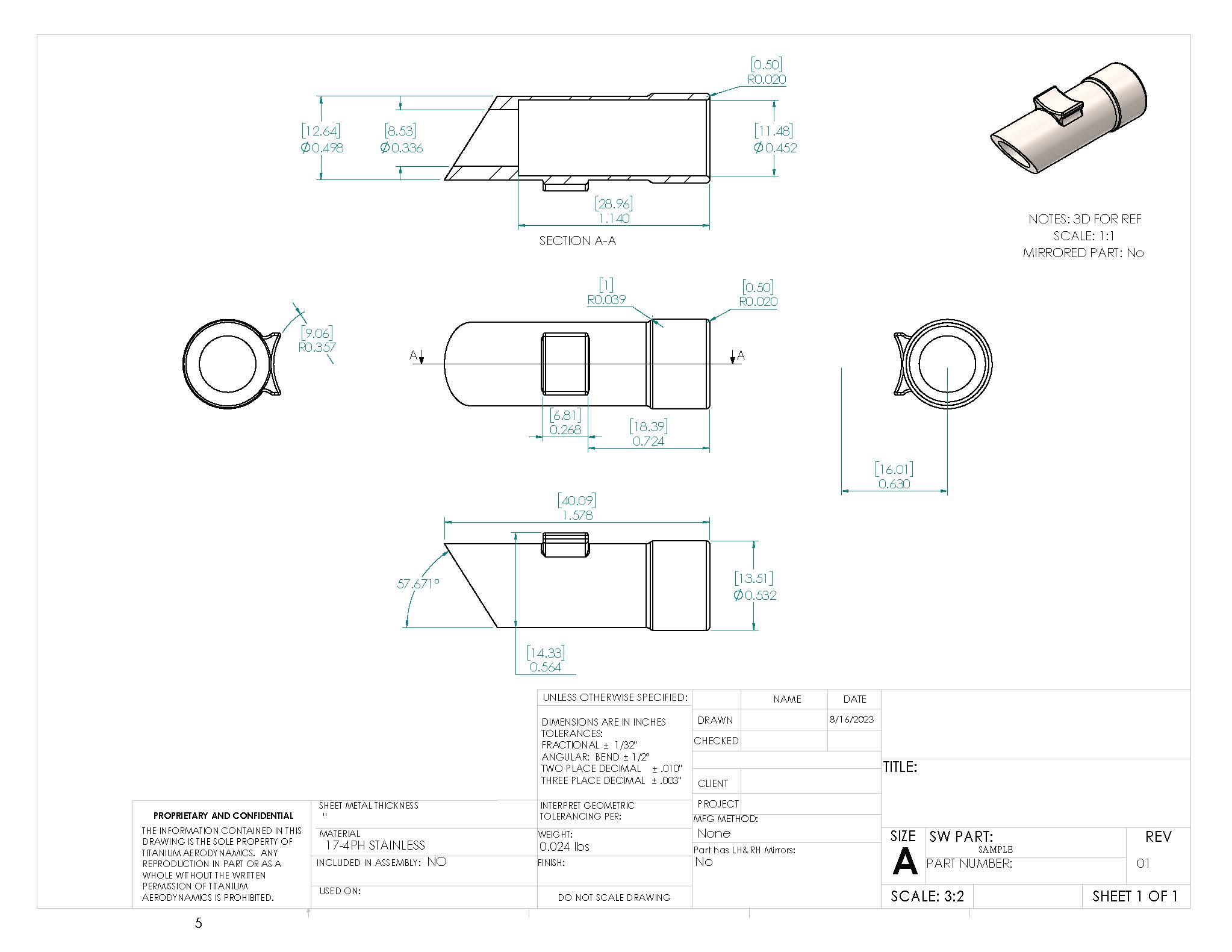 How to Make a 3D CAD Drawing to 2D Drawings